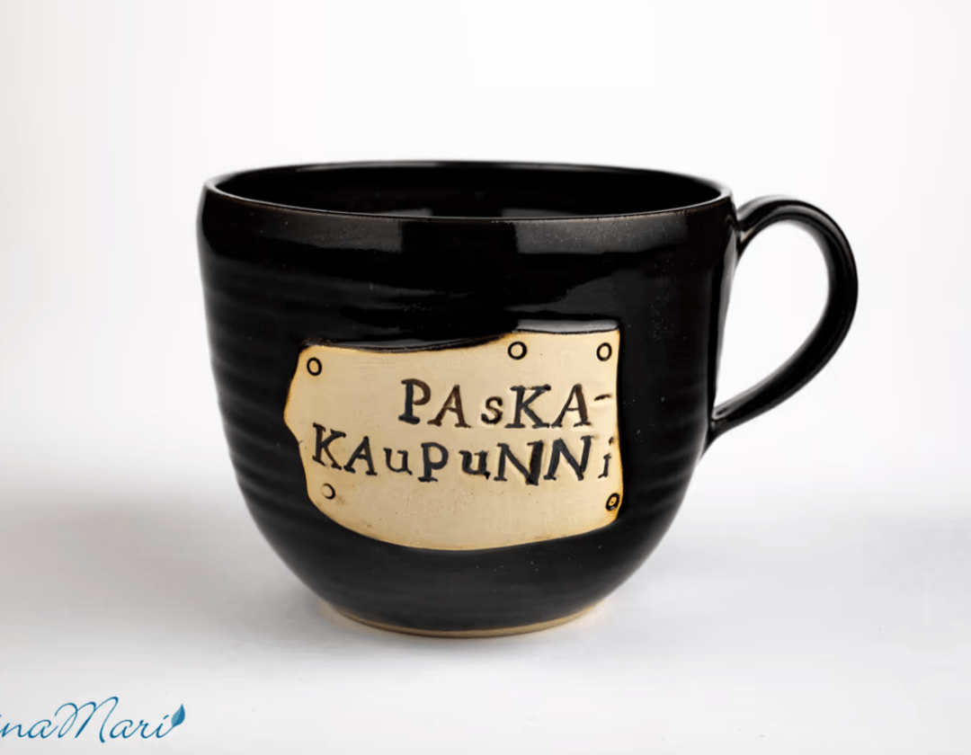 Paska kaupunni -kuppi - Keramiikkapaja TiinaMari